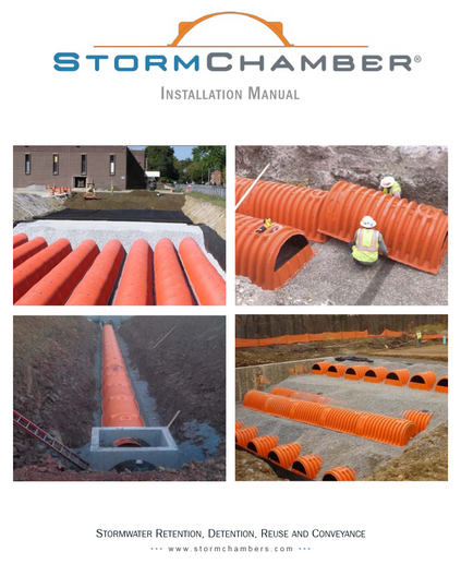Storm Chambers Installation Brochure Guide
